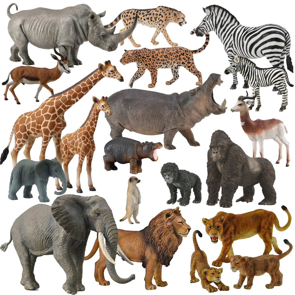 CollectA African Wildlife - 20 piece set – Animal Kingdoms Toy Store