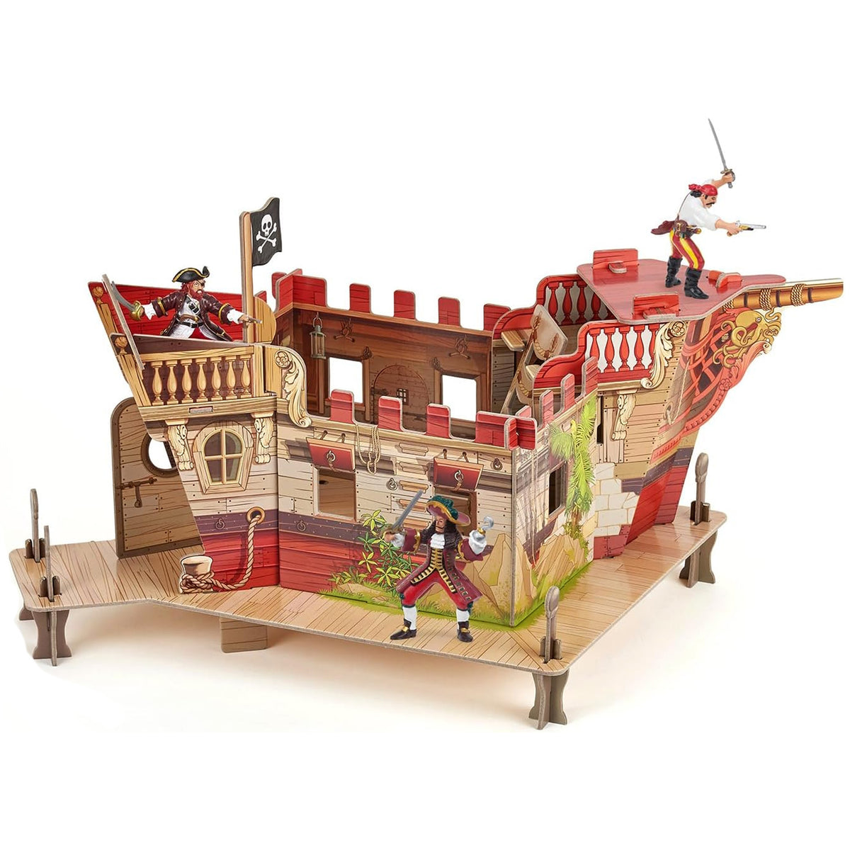 Papo Pirate Fort Set – Animal Kingdoms Toy Store