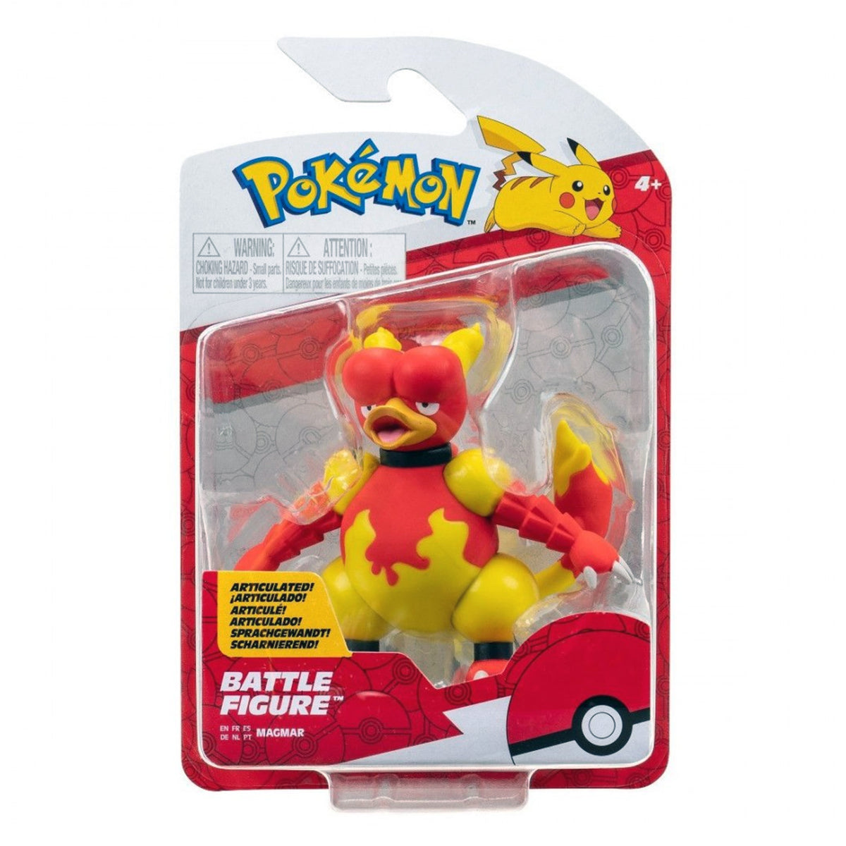 Pokemon Battle Figure - Magmar – Animal Kingdoms Toy Store