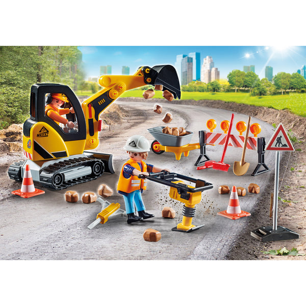 Playmobil Road Construction – Animal Kingdoms Toy Store