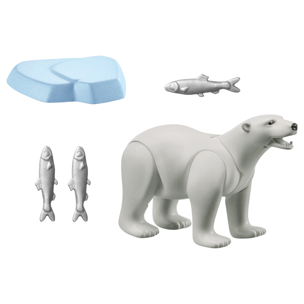Playmobil Wiltopia: Polar Bear – Animal Kingdoms Toy Store