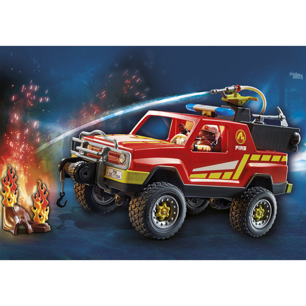 Playmobil Fire Rescue Truck – Animal Kingdoms Toy Store