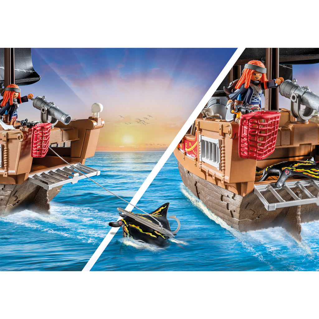 Playmobil Large Pirate Ship – Animal Kingdoms Toy Store