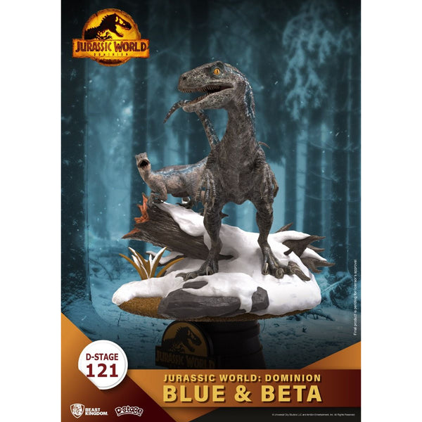 Beast Kingdom D Stage Jurassic World Dominion - Blue & Beta – Animal ...