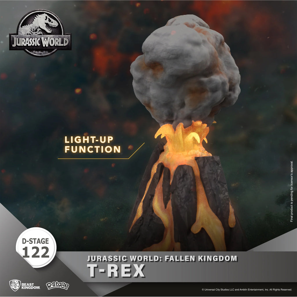 Beast Kingdom D Stage Jurassic World Fallen Kingdom - T Rex – Animal ...