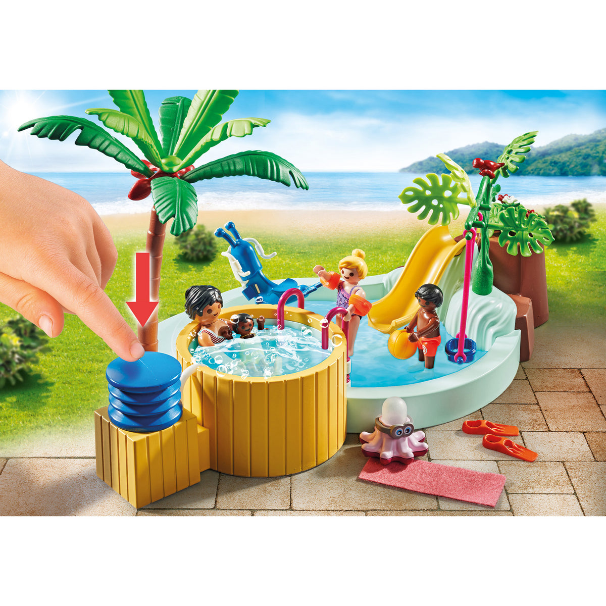 Playmobil Children's Pool with Whirlpool – Animal Kingdoms Toy Store