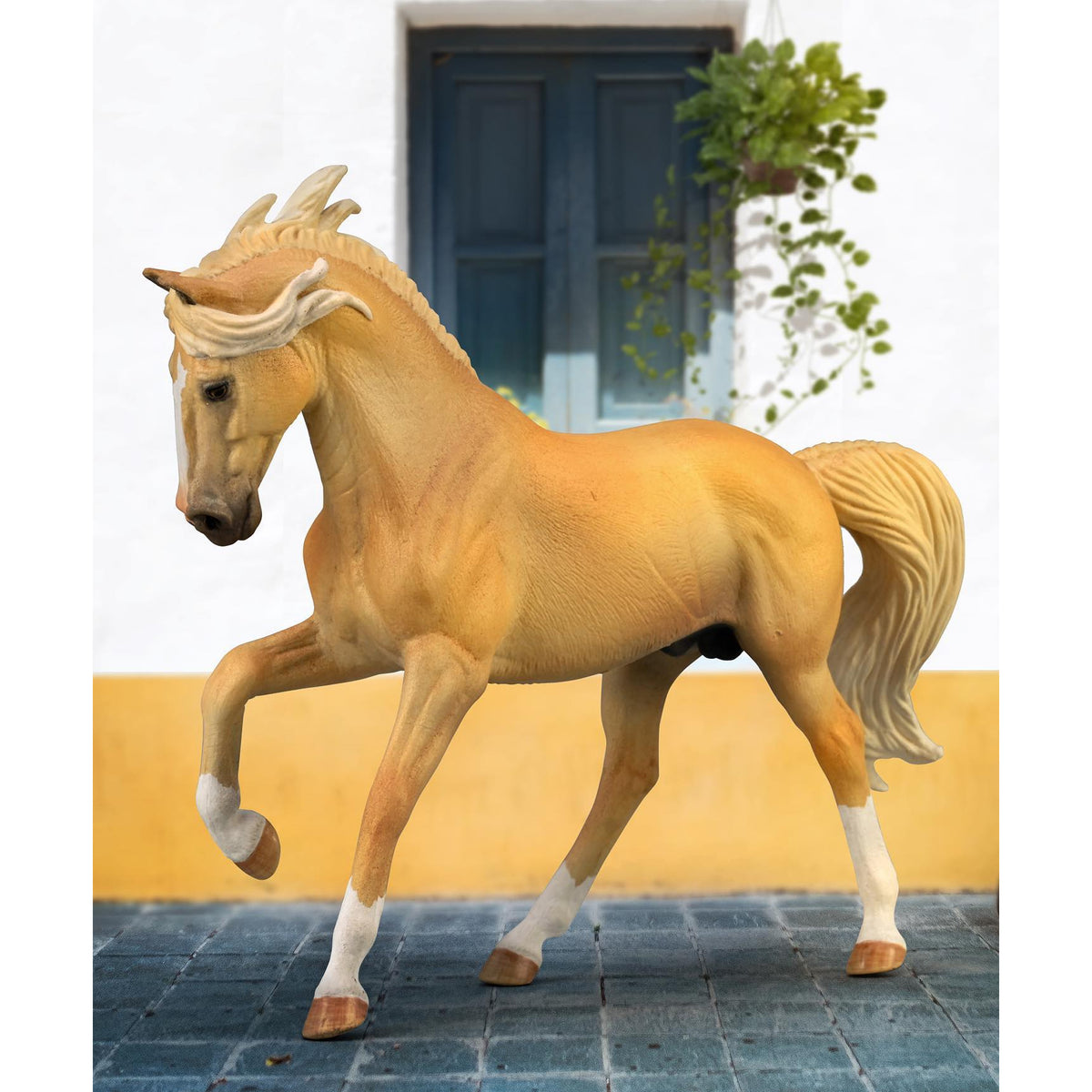 CollectA Andalusian Stallion - Palomino – Animal Kingdoms Toy Store