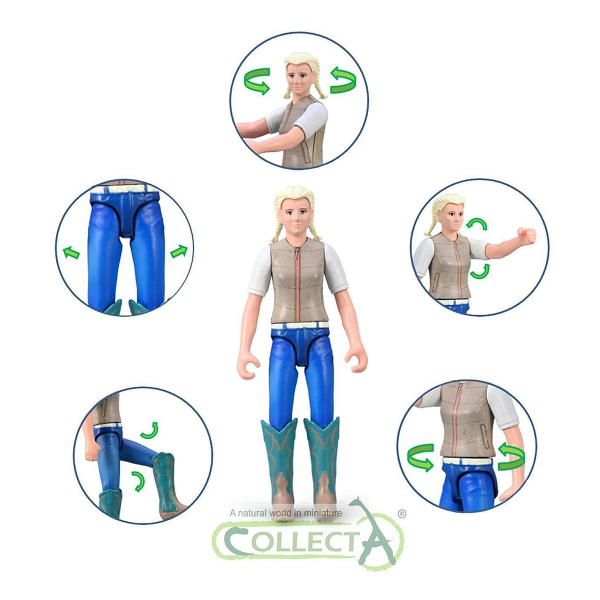 CollectA Lady Hobby Rider – Animal Kingdoms Toy Store