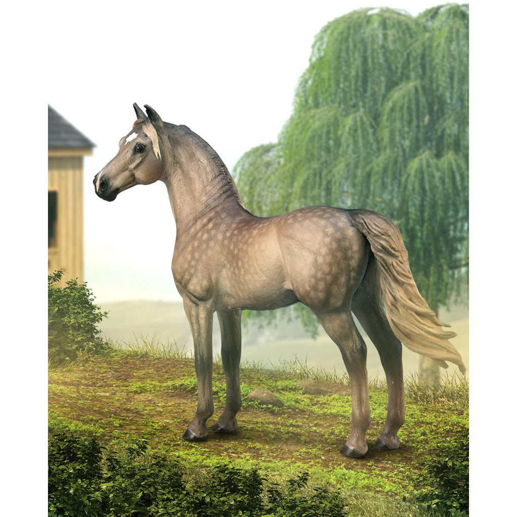 CollectA Morgan Stallion - Silver Grulla – Animal Kingdoms Toy Store