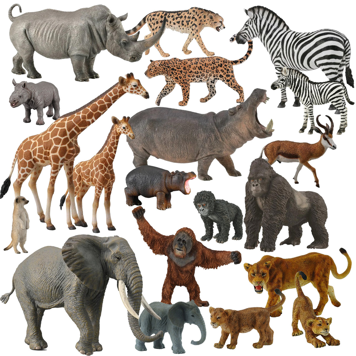 CollectA African Wildlife - 20 piece set – Animal Kingdoms Toy Store