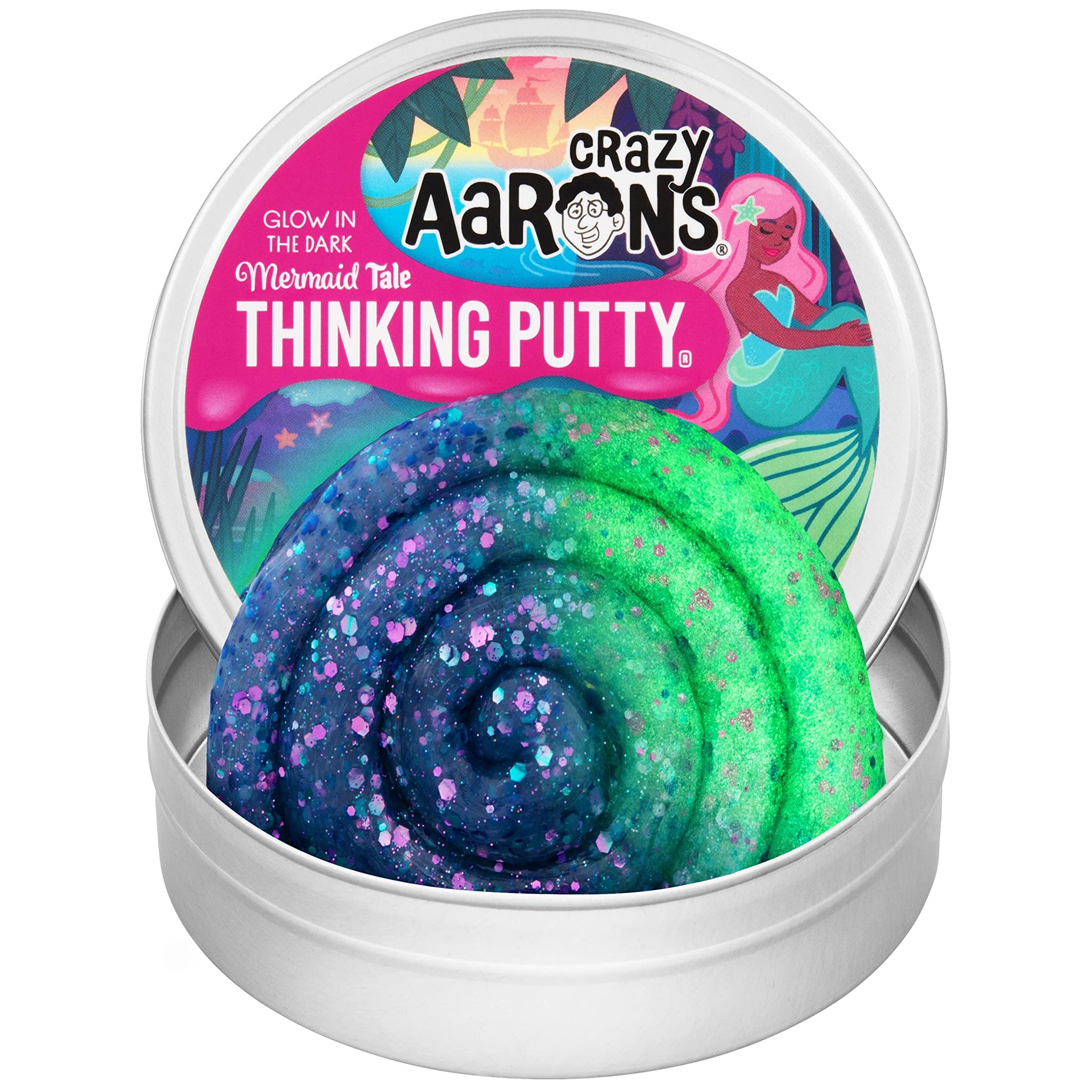 Crazy Aarons Putty Crazy Aaron's Thinking Putty - Snow Cone Scented ...