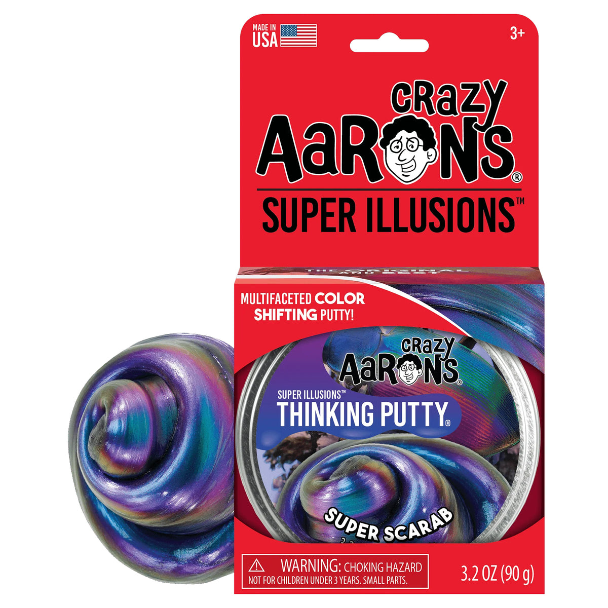Crazy Aarons Super Scarab Thinking Putty – Animal Kingdoms Toy Store