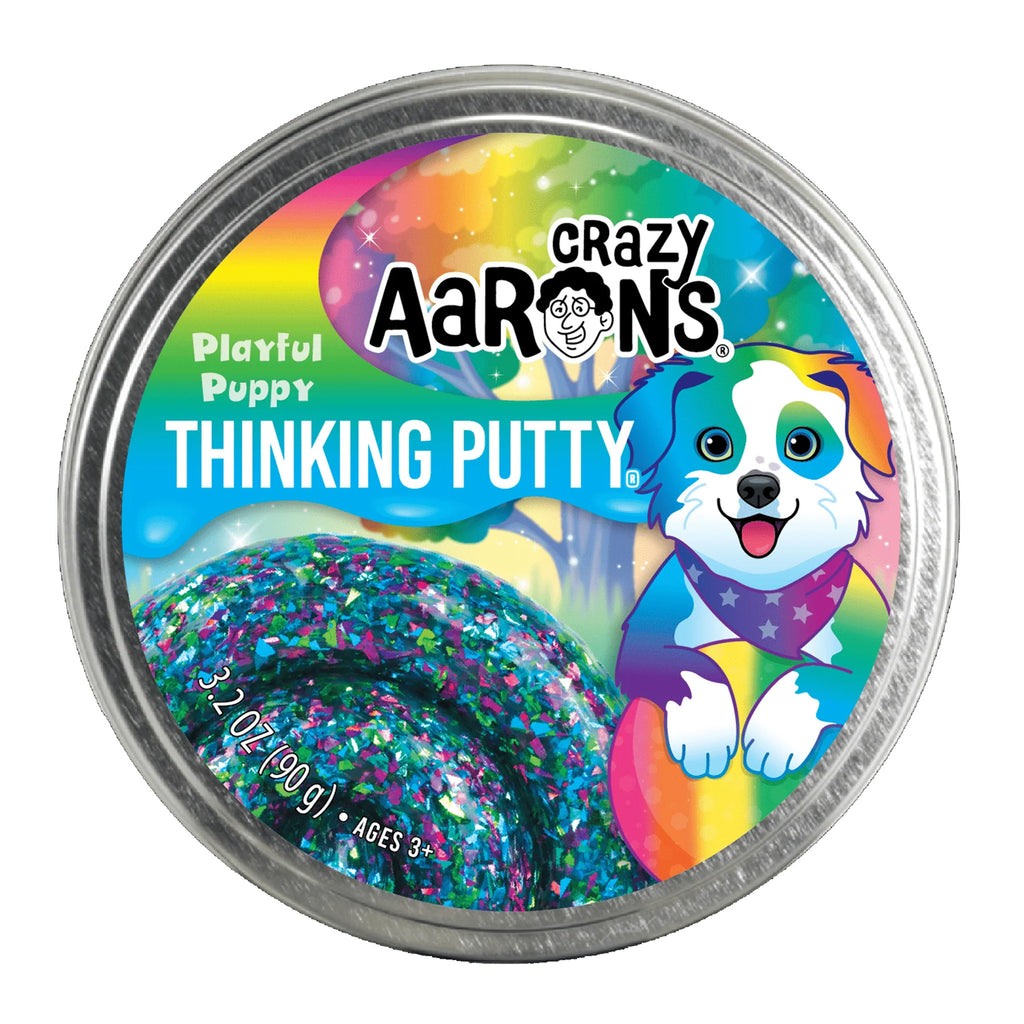 Crazy Aarons Playful Puppy Thinking Putty – Animal Kingdoms Toy Store