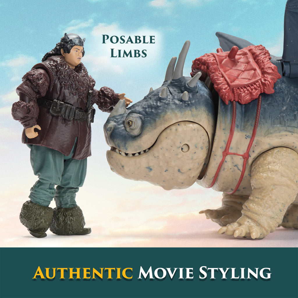 How To Train Your Dragon - Gronckle & Fishlegs – Animal Kingdoms Toy Store