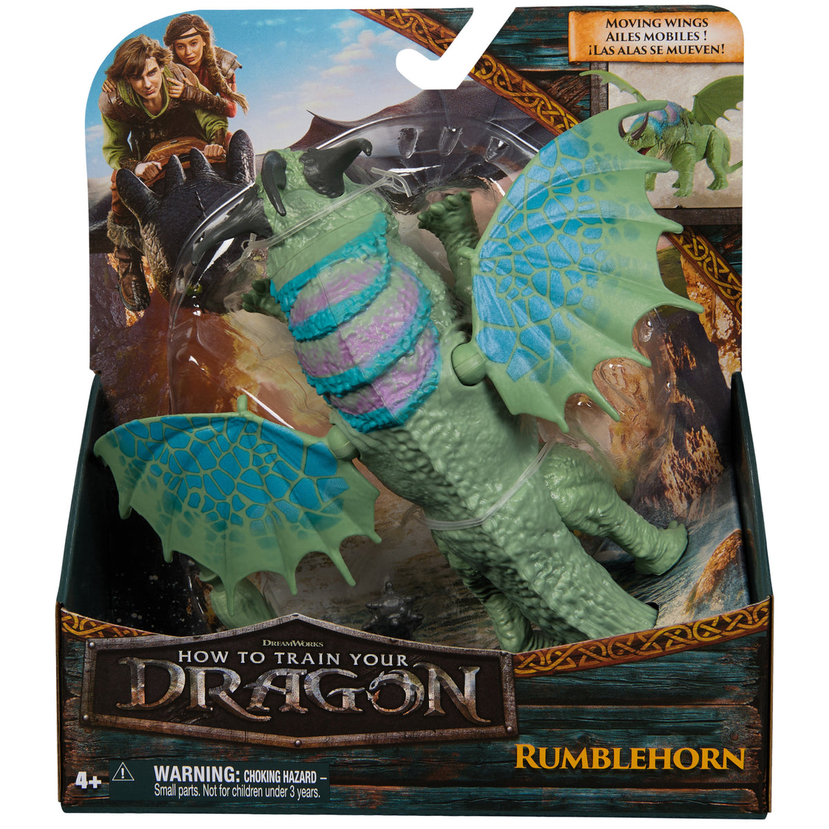 How To Train Your Dragon - Rumblehorn – Animal Kingdoms Toy Store