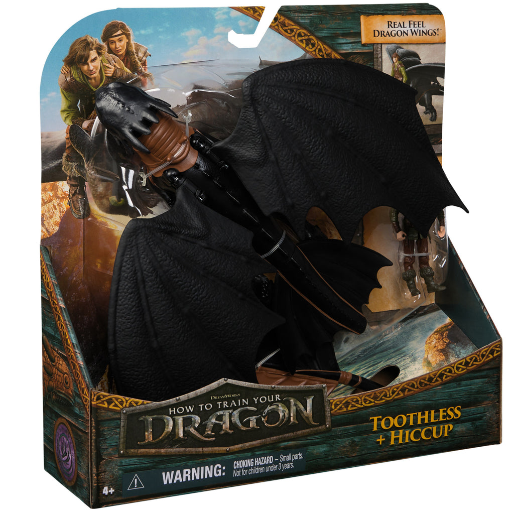 How To Train Your Dragon - Toothless & Hiccup – Animal Kingdoms Toy Store
