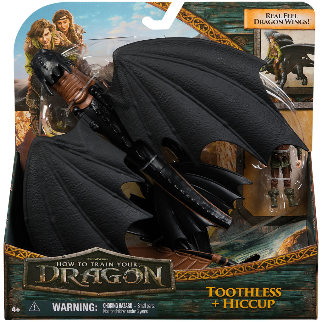 How To Train Your Dragon - Toothless & Hiccup – Animal Kingdoms Toy Store