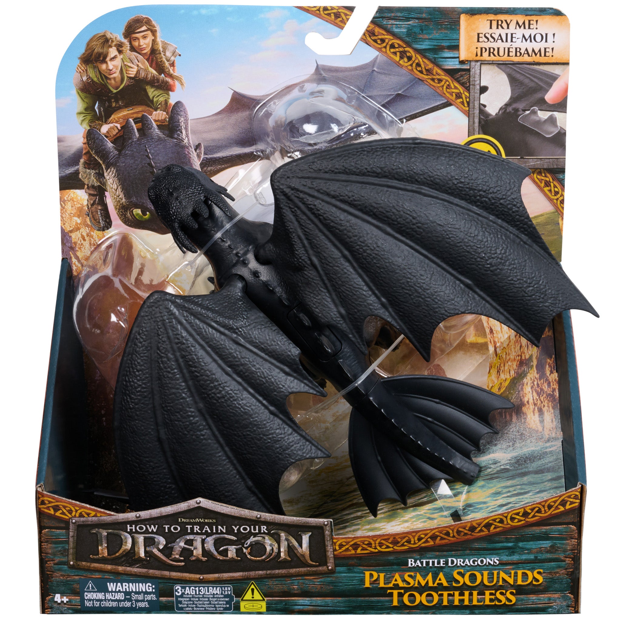 How to Train Your Dragon Battle Dragons - Plasma Sounds Night Fury ...