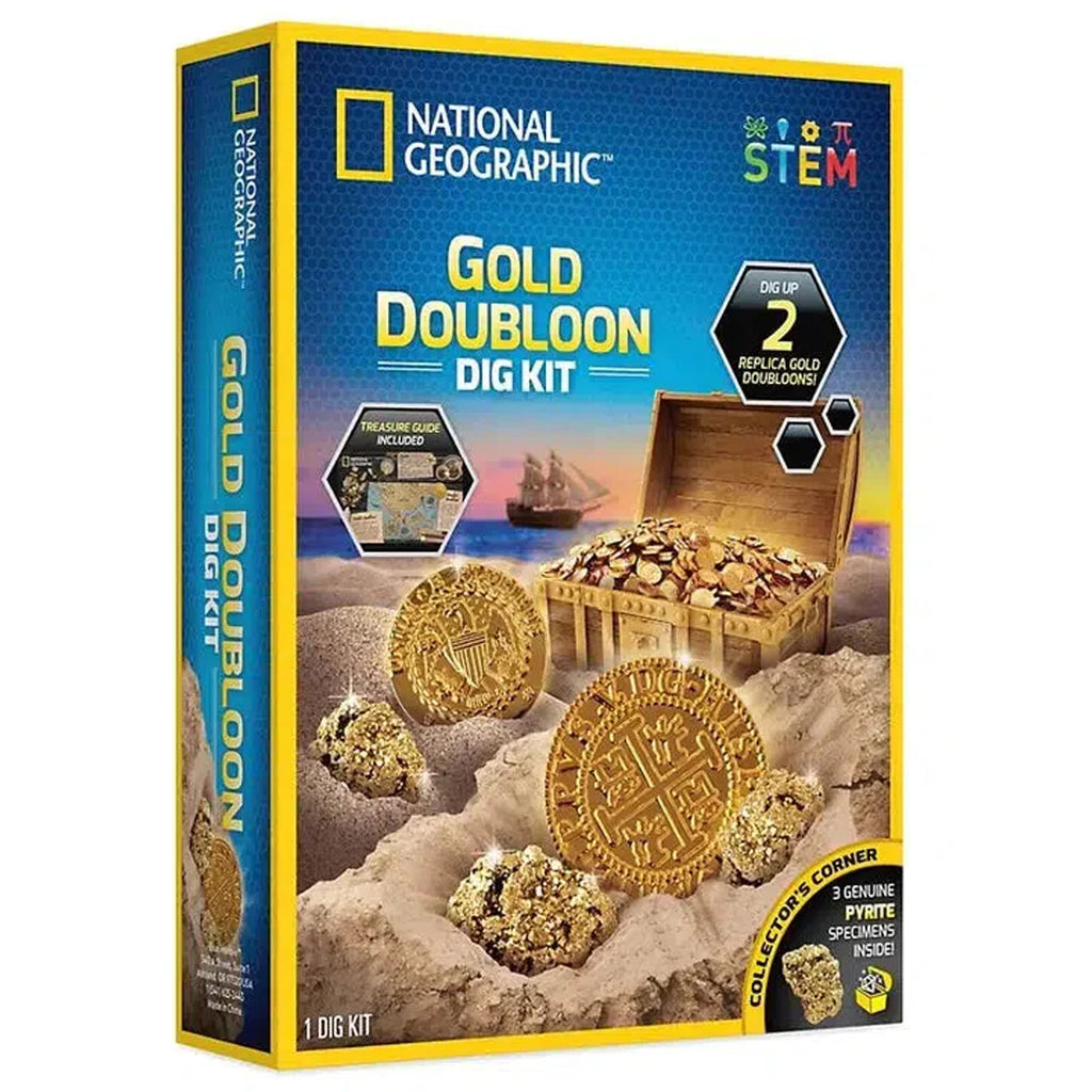National Geographic Gold Dubloon Dig Kit – Animal Kingdoms Toy Store