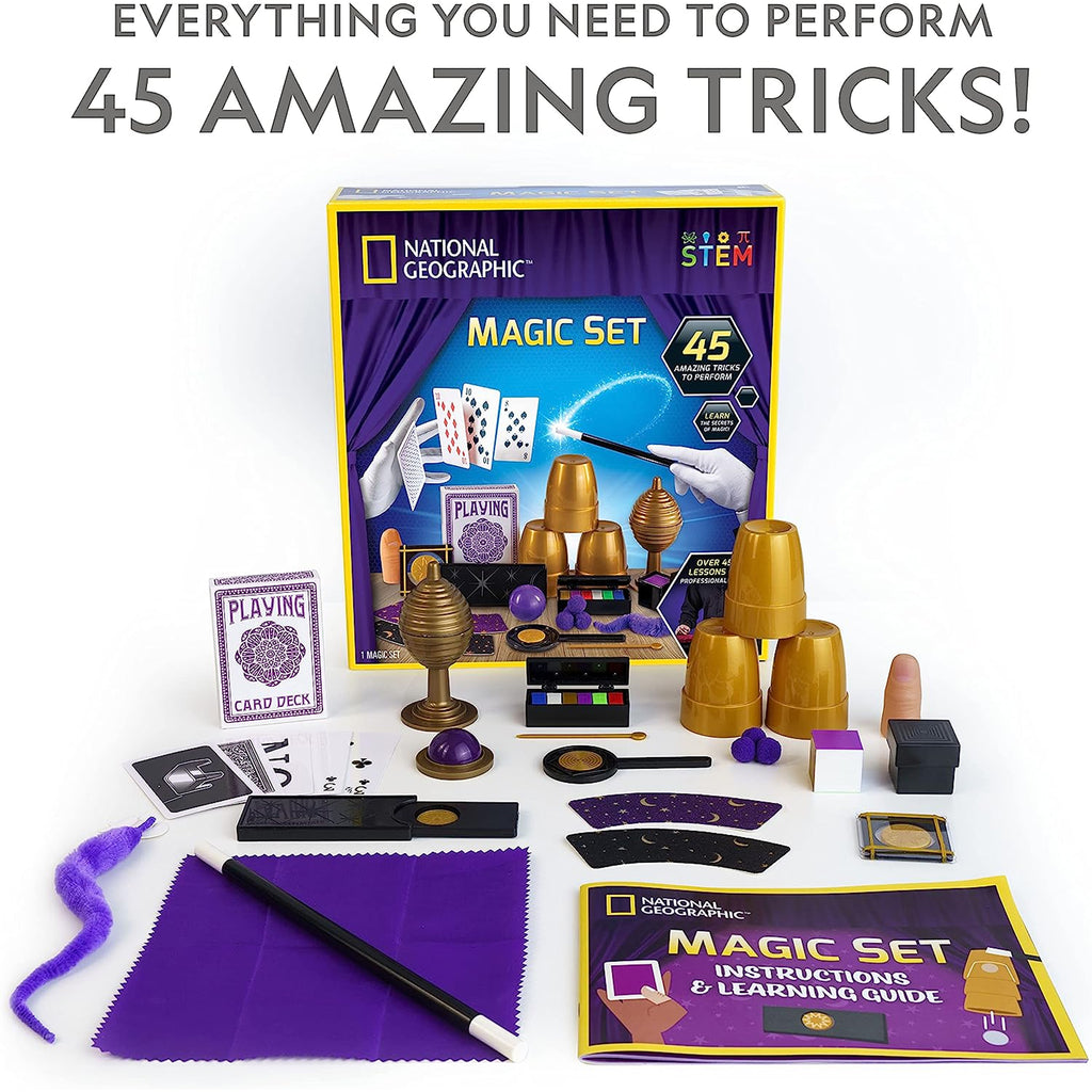 National Geographic Magic Set - 45 Tricks! – Animal Kingdoms Toy Store