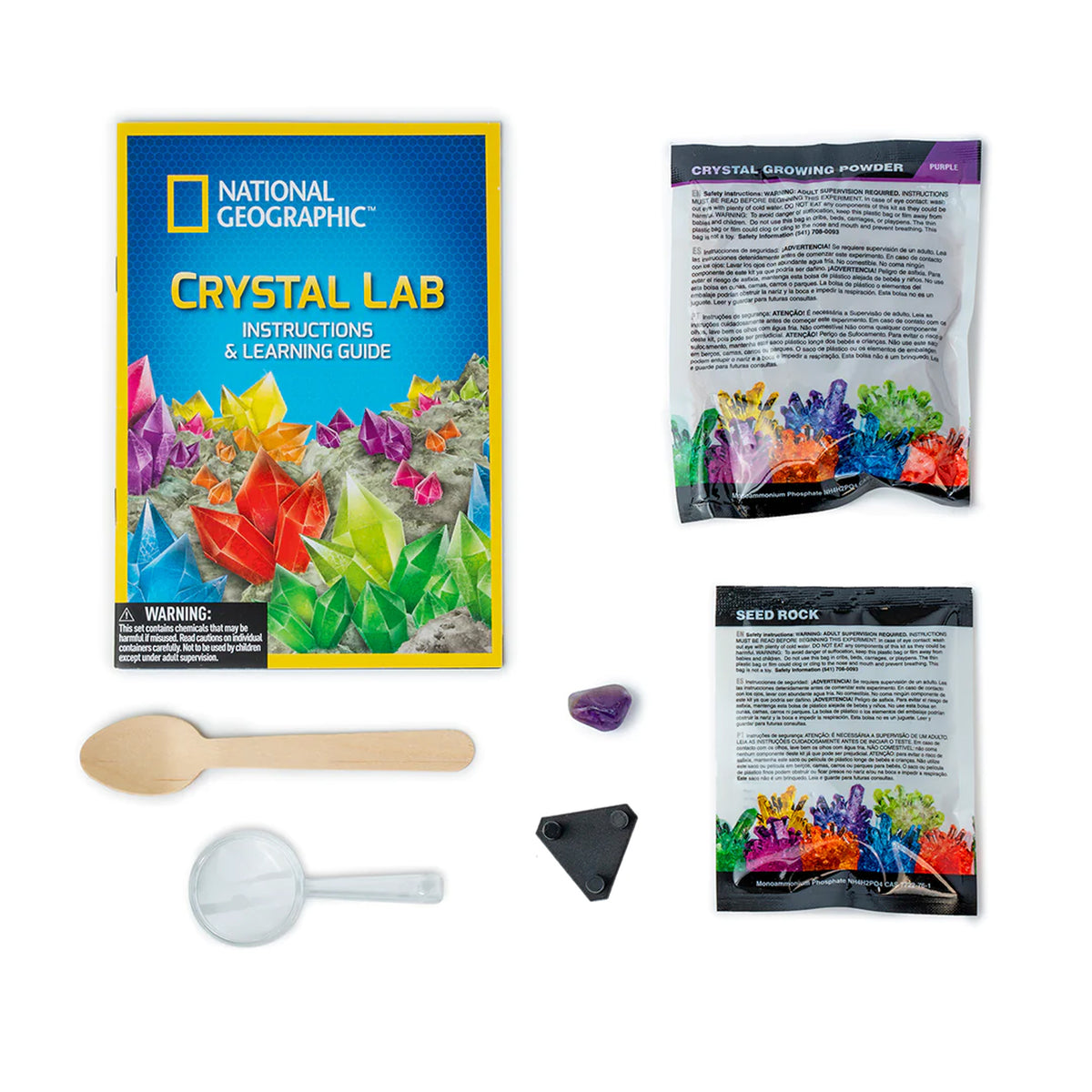 National Geographic Purple Crystal Growing Lab – Animal Kingdoms Toy Store