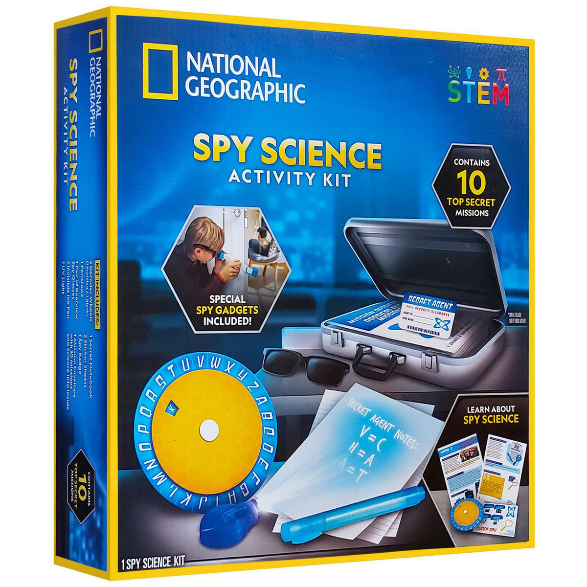 National Geographic Spy Science Activity Kit – Animal Kingdoms Toy Store