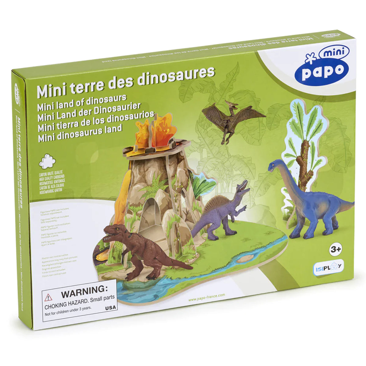 Papo Mini Land of Dinosaurs – Animal Kingdoms Toy Store