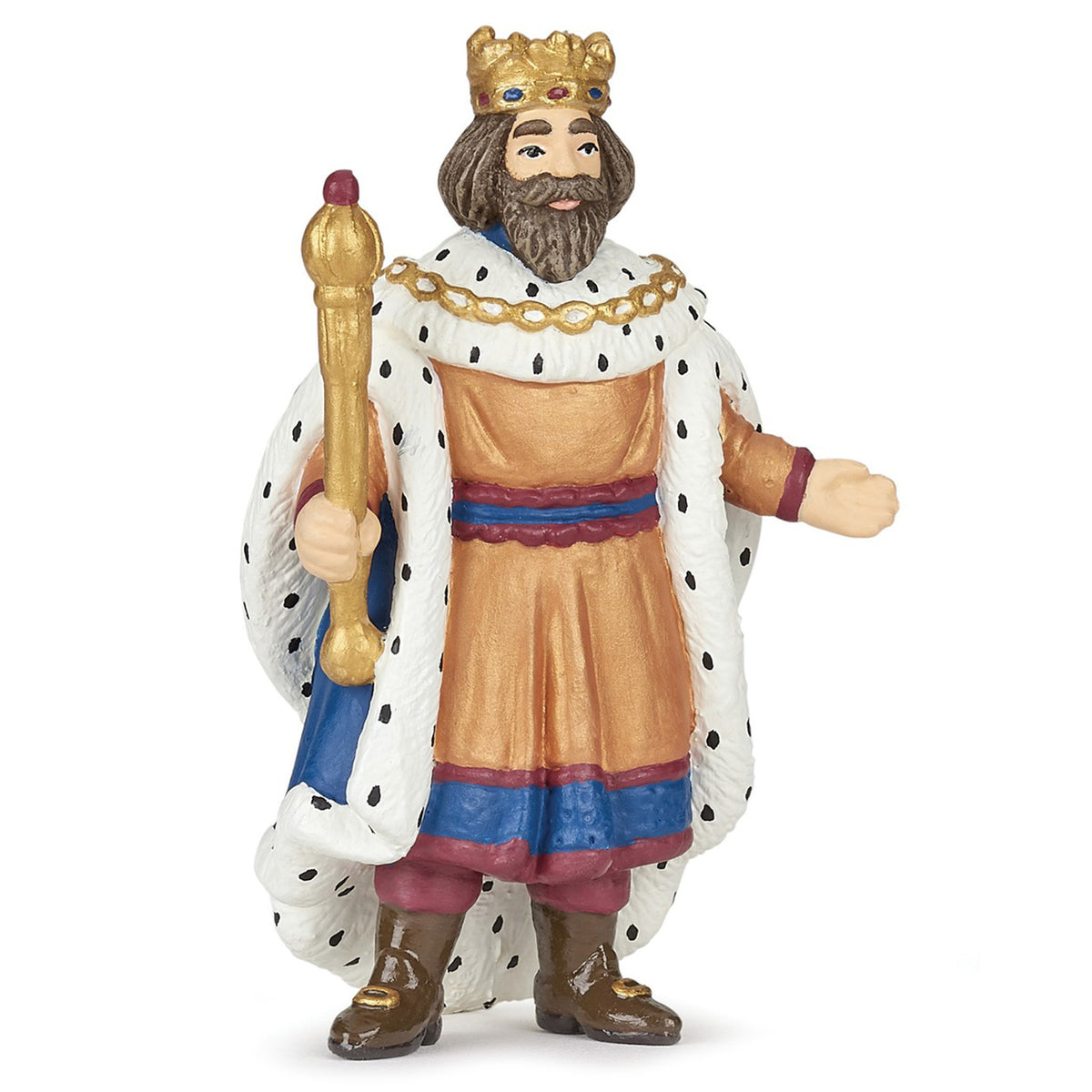 Papo King with Gold Sceptre – Animal Kingdoms Toy Store