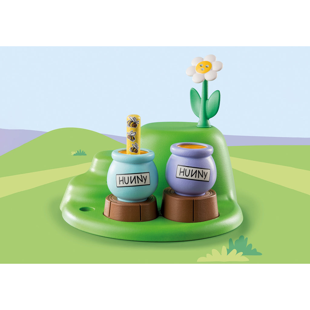Playmobil 1.2.3 & Disney: Winnie's & Tigger's Bee Garden – Animal ...