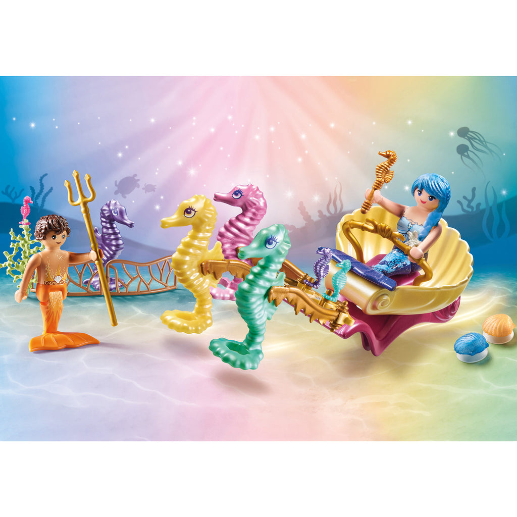 Playmobil Mermaid Seahorse Carriage – Animal Kingdoms Toy Store