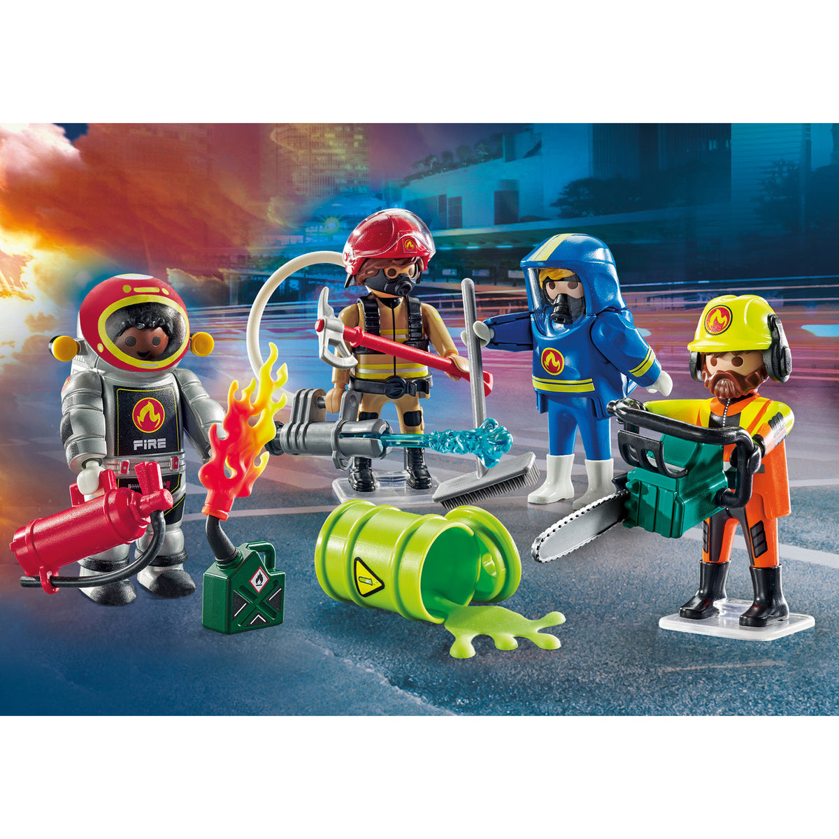 Playmobil My Figures: Fire Brigade – Animal Kingdoms Toy Store
