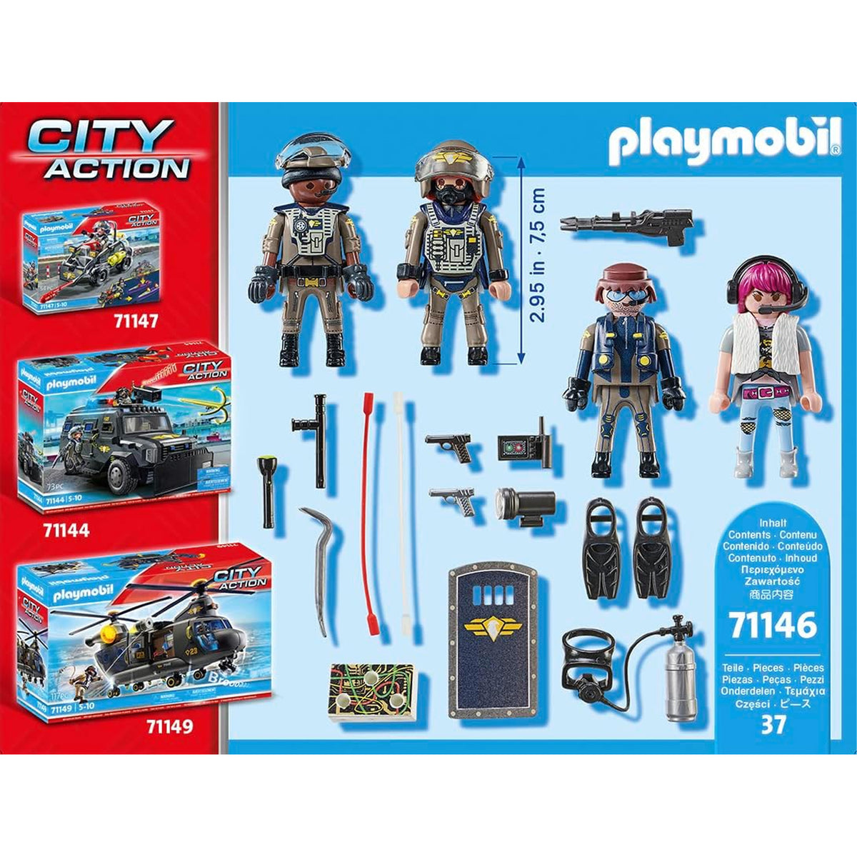 Playmobil Tactical Unit - Figure Set – Animal Kingdoms Toy Store