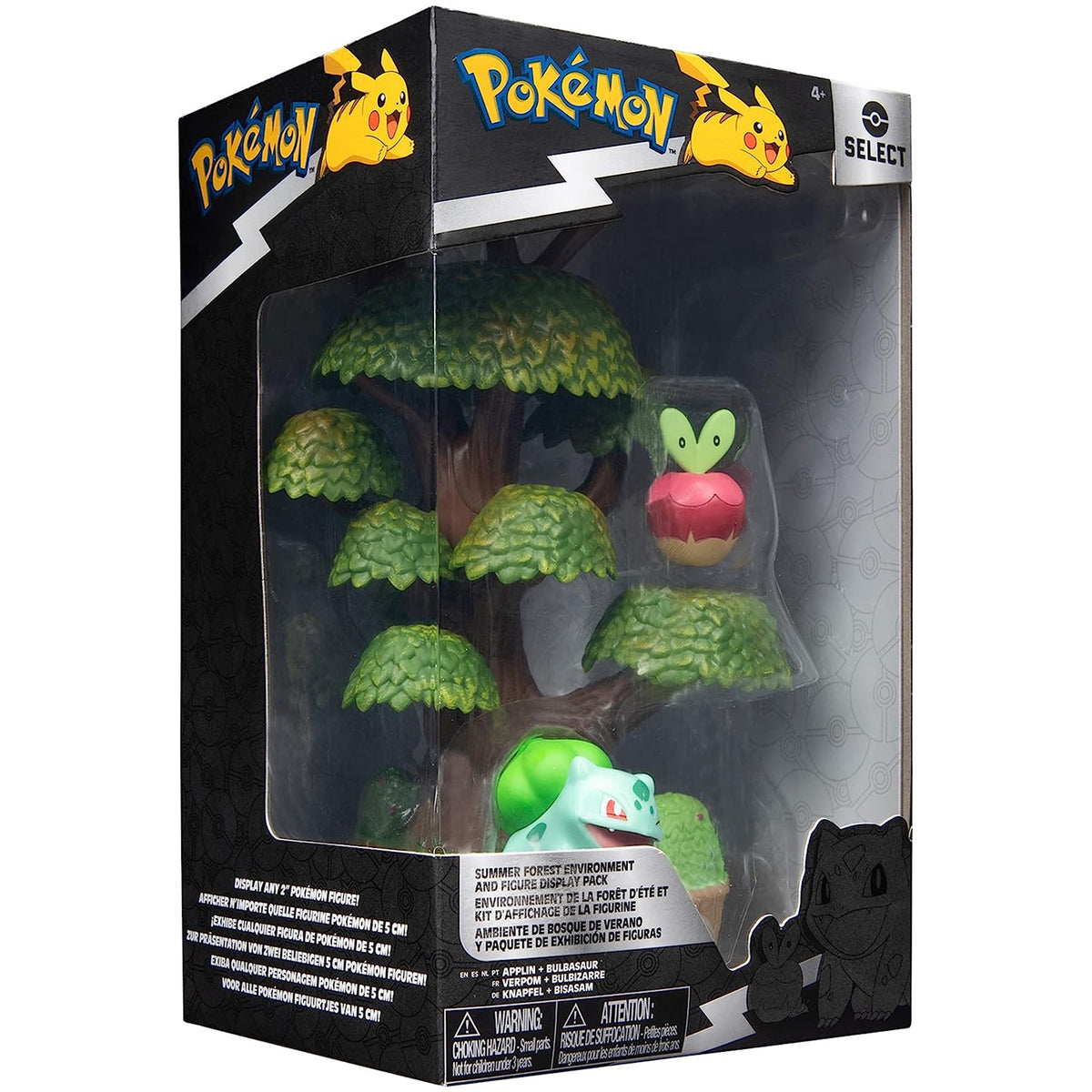 Pokemon - Bulbasaur & Applin in Forest Environment – Animal Kingdoms ...
