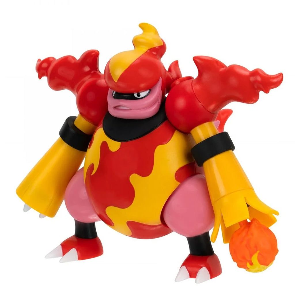 Pokemon Battle Feature Figure - Magmortar – Animal Kingdoms Toy Store