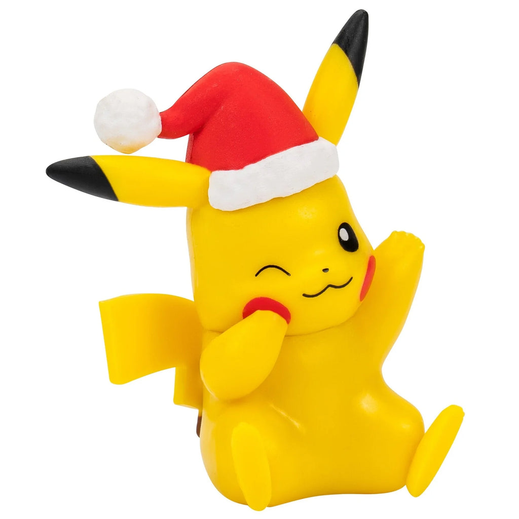 Pokemon Battle Figure - Holiday Pikachu & Cubchoo – Animal Kingdoms Toy ...