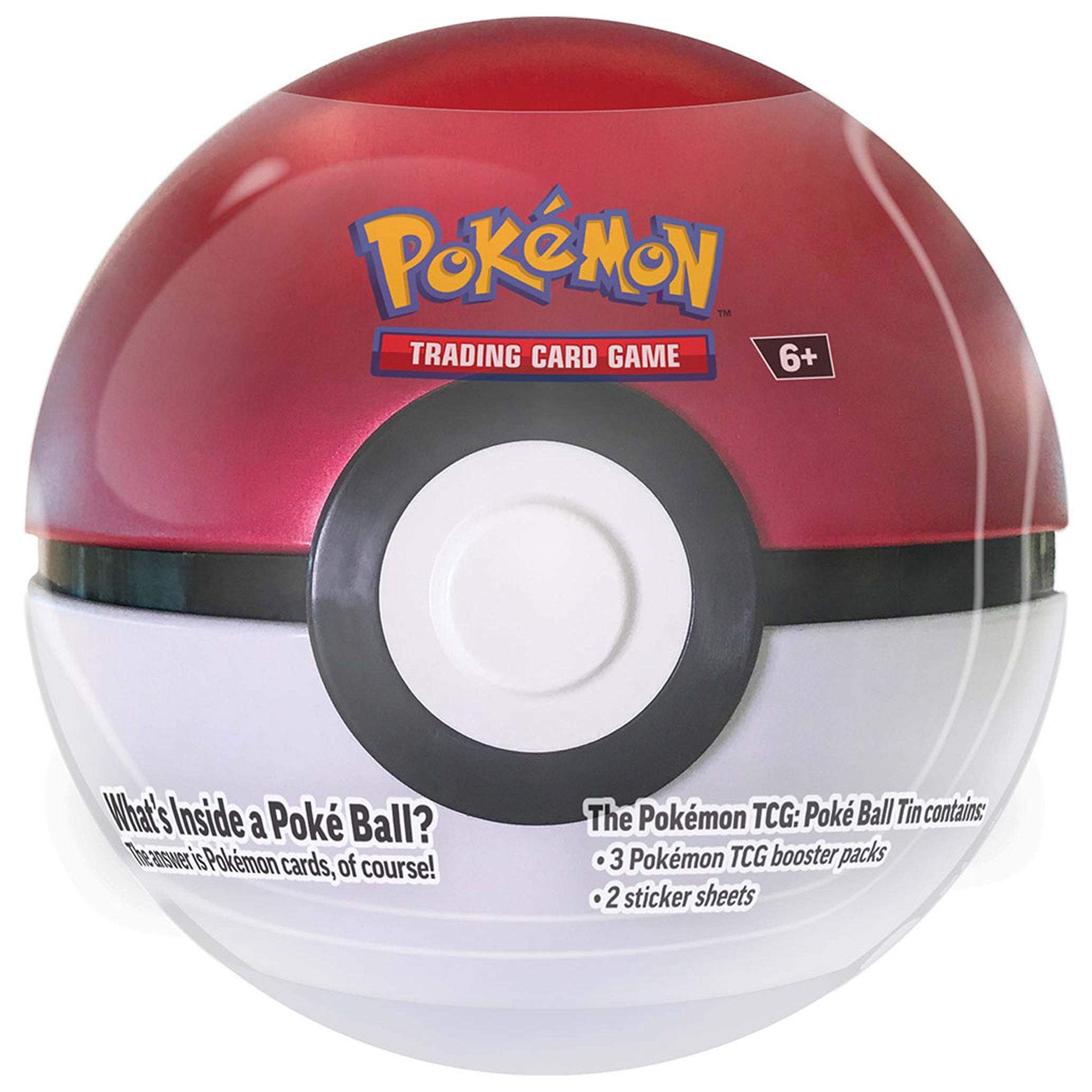 Pokemon TCG: Best of Pokeball Tin - Poke Ball – Animal Kingdoms Toy Store