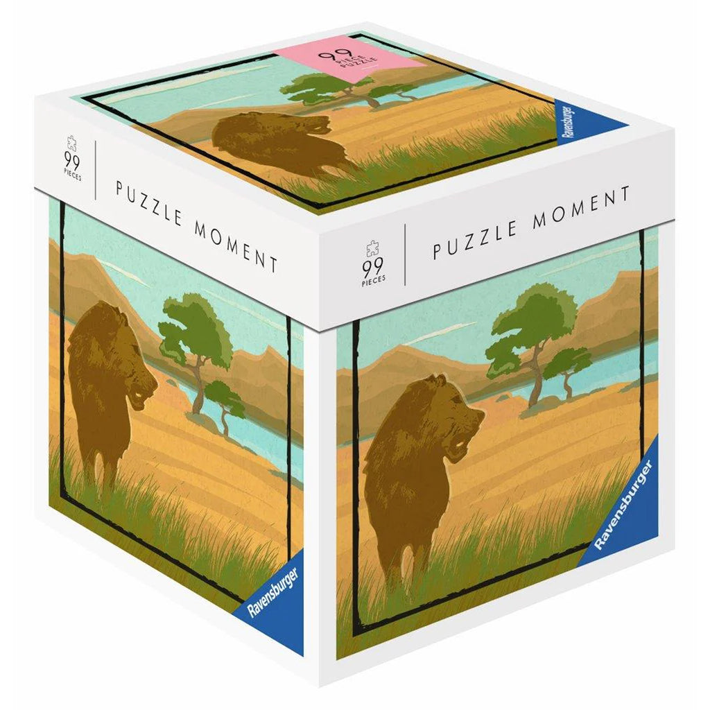 Ravensburger Memorable Moments Puzzle 99pc - Lion – Animal Kingdoms Toy ...