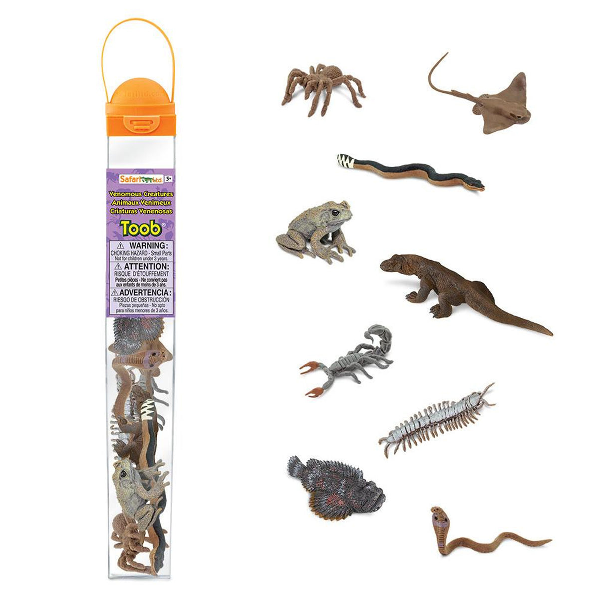 Safari Ltd Venomous Creatures Toob – Animal Kingdoms Toy Store