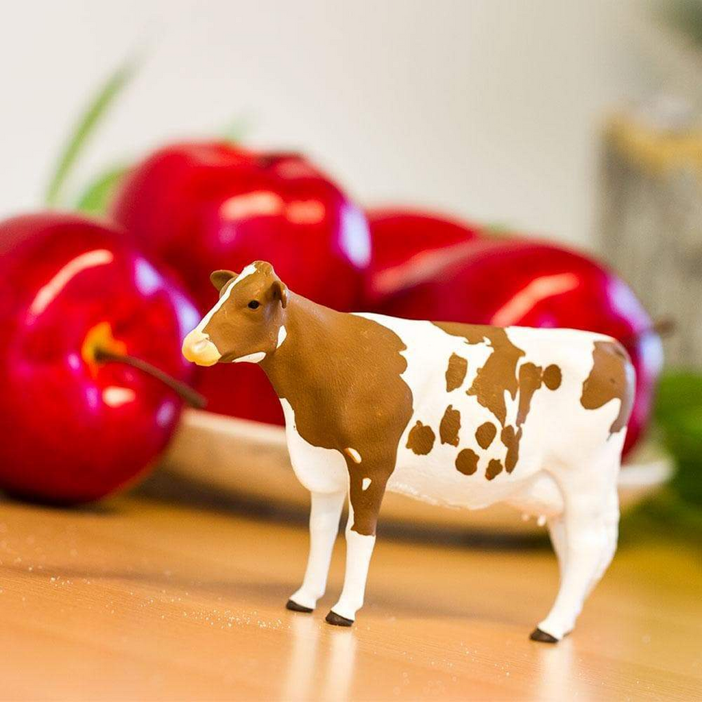 Safari Ltd Ayrshire Cow – Animal Kingdoms Toy Store