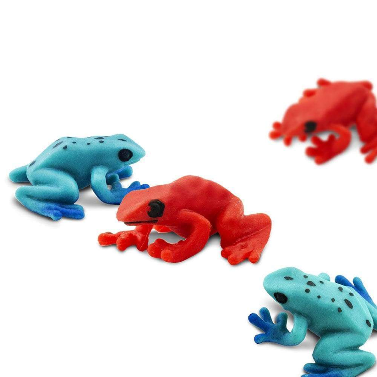 Safari Ltd Good Luck Mini Poison Dart Frog - Red – Animal Kingdoms Toy ...
