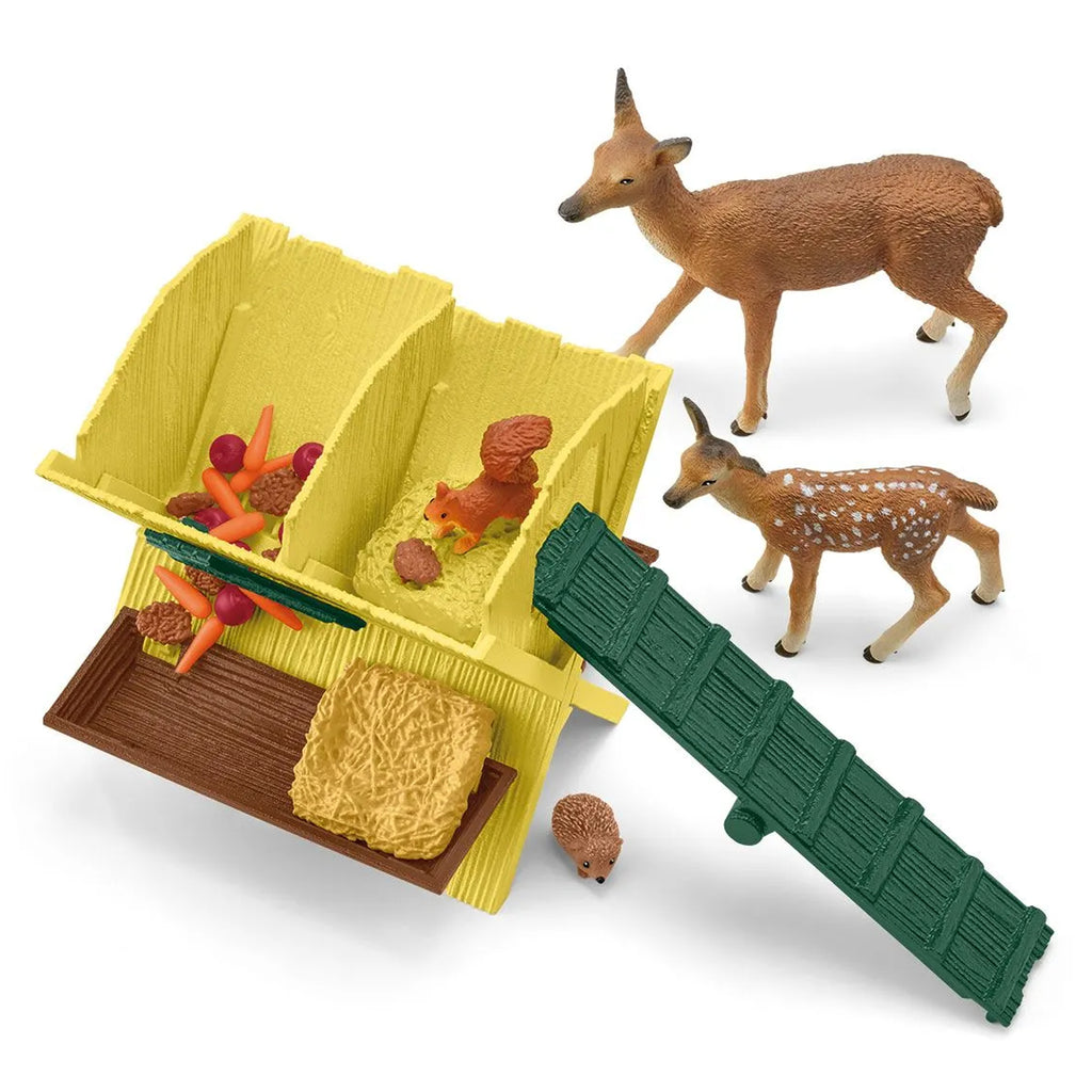 Schleich Feeding the Forest Animals – Animal Kingdoms Toy Store