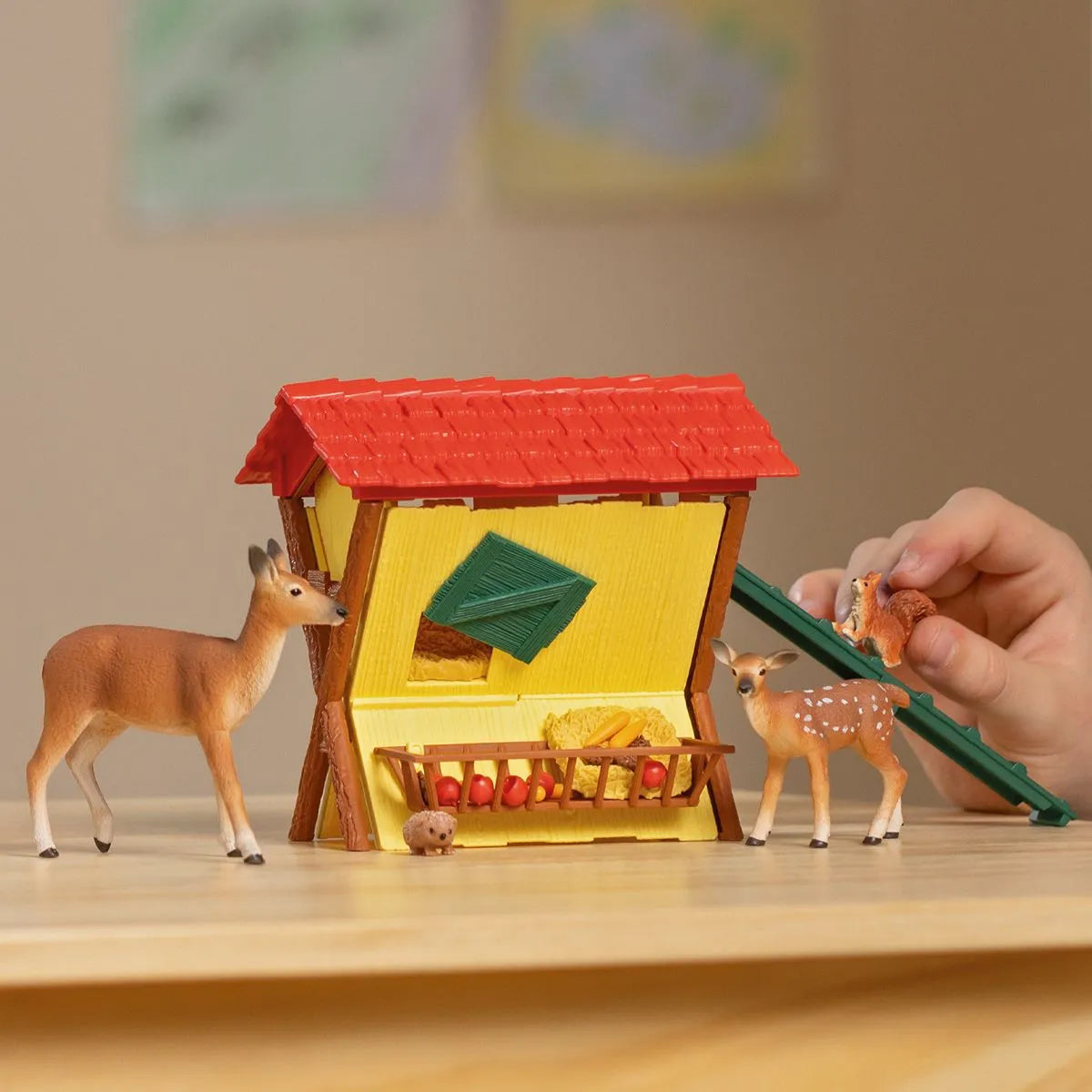 Schleich Feeding the Forest Animals – Animal Kingdoms Toy Store