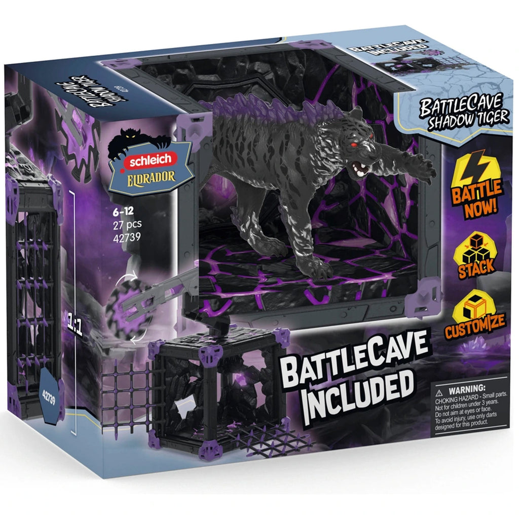 Schleich BattleCave Shadow Tiger – Animal Kingdoms Toy Store