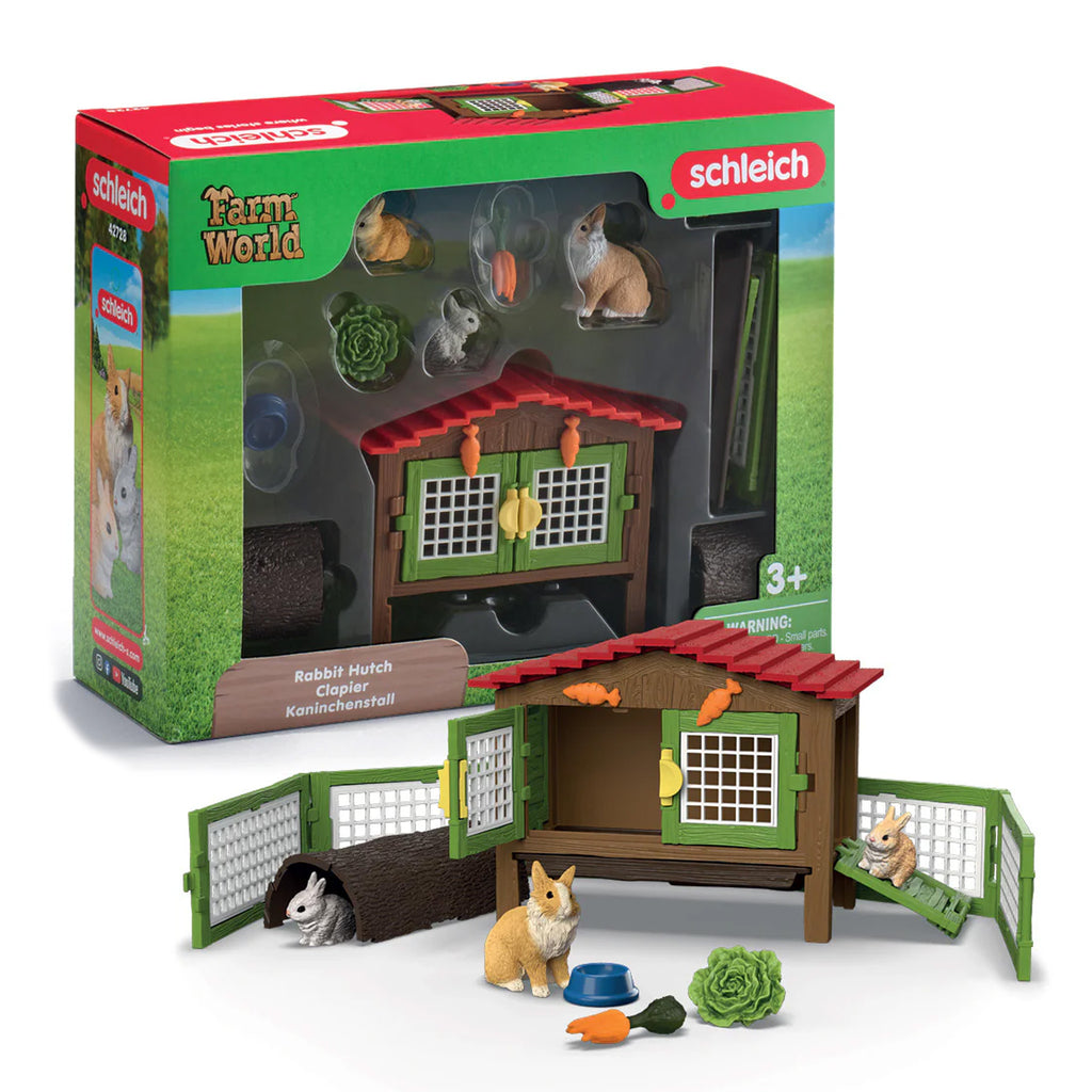 Schleich Rabbit Hutch – Animal Kingdoms Toy Store