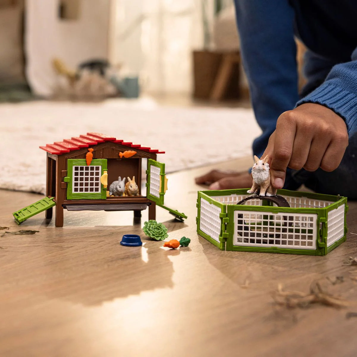 Schleich Rabbit Hutch – Animal Kingdoms Toy Store