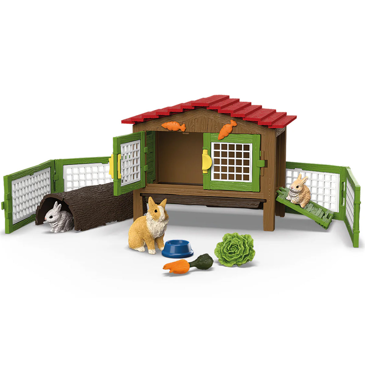 Schleich Rabbit Hutch – Animal Kingdoms Toy Store