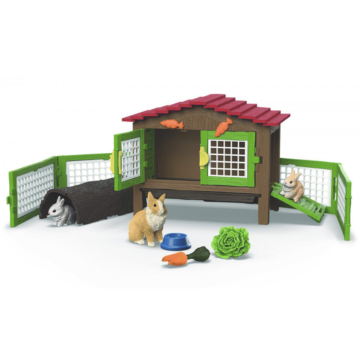 Schleich Rabbit Hutch – Animal Kingdoms Toy Store