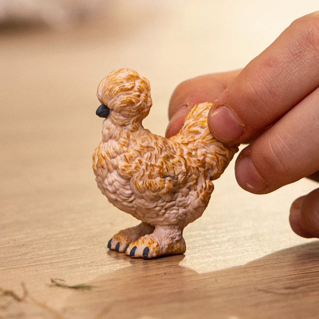 Schleich Silkie Chicken – Animal Kingdoms Toy Store