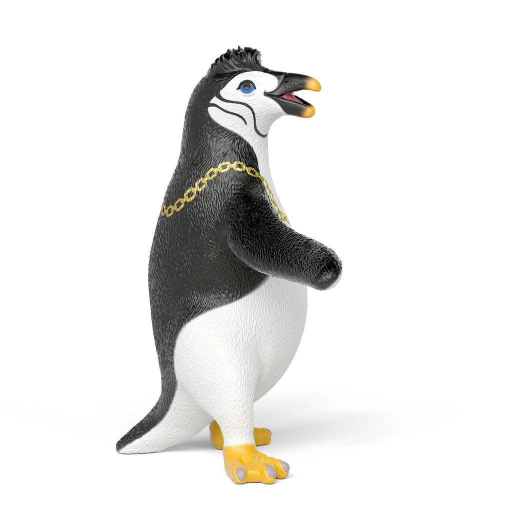 Schleich Yuri the Penguin with Gold Chain – Animal Kingdoms Toy Store