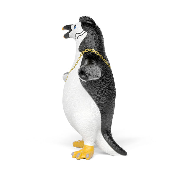 Schleich Yuri the Penguin with Gold Chain – Animal Kingdoms Toy Store